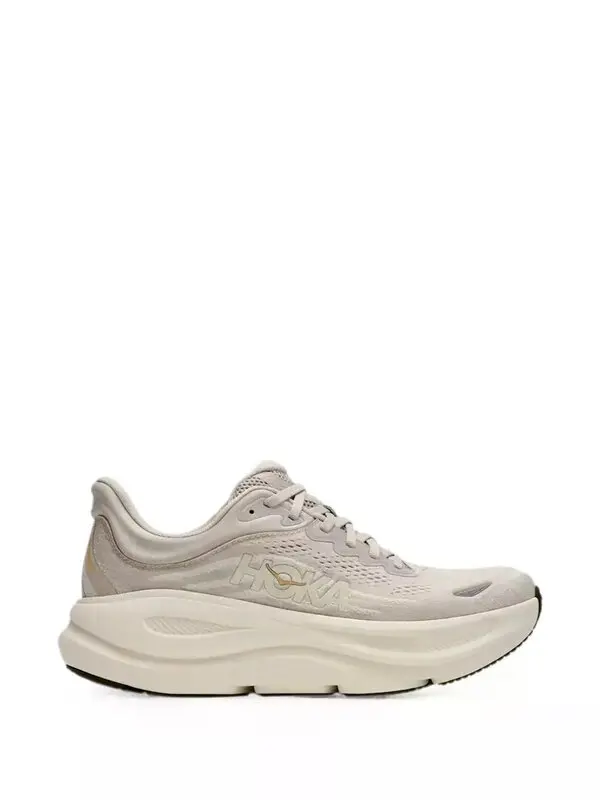 HOKA® Bondi Panelled Logo Sneakers - Neutrals