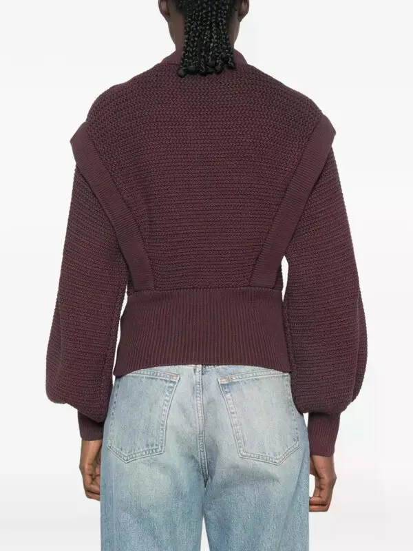 ALEMAIS Tangible Love Intarsia Knit Sweater
