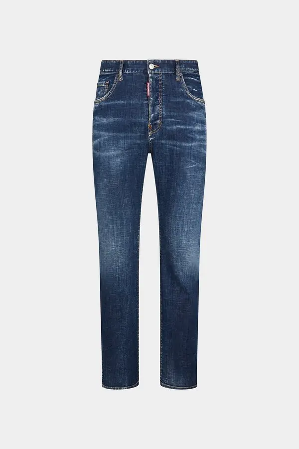 Dsquared2 Dark Pressed Wash 642 Jeans - Blue
