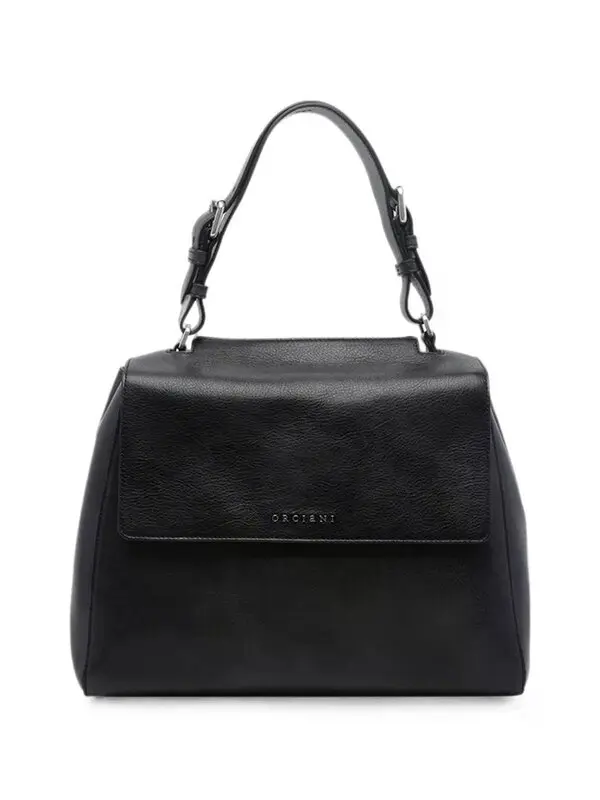 Orciani Sveva Leather Medium Handbag