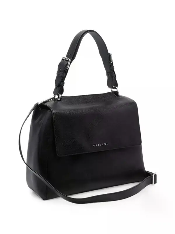 Orciani Sveva Leather Medium Handbag
