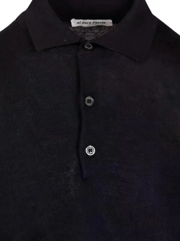 AL DUCA D’AOSTA 1902 Merino Wool Polo Shirt