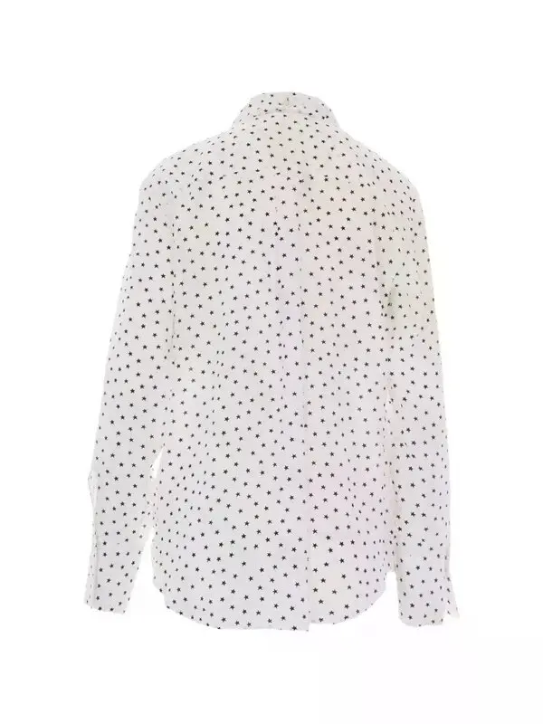 P.a.r.o.s.h Star-print Pussy-bow Blouse