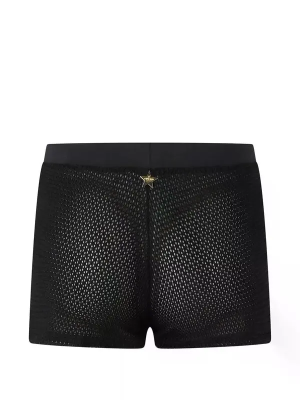 PIN-UP STARS Crochet Drawstring Shorts