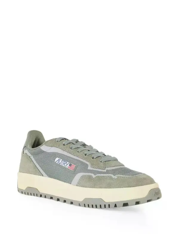 AUTRY Wildplace Suede-panel Sneakers