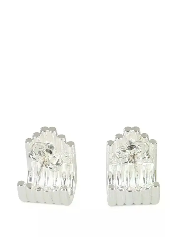 Federica Tosi Lobo Lea Ribbed Earrings