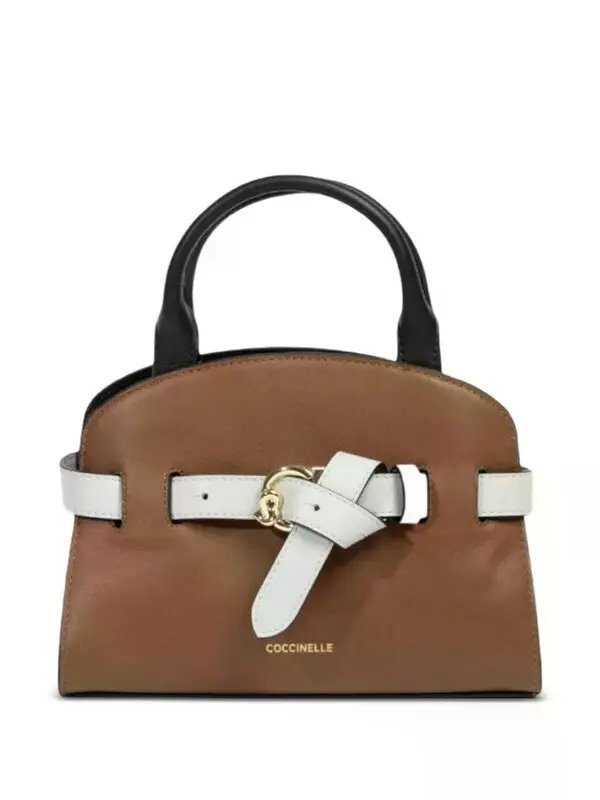 COCCINELLE Buckle-detail Shoulder Bag - Brown