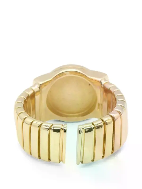 BVLGARI 2010s Logo-engraved Ring