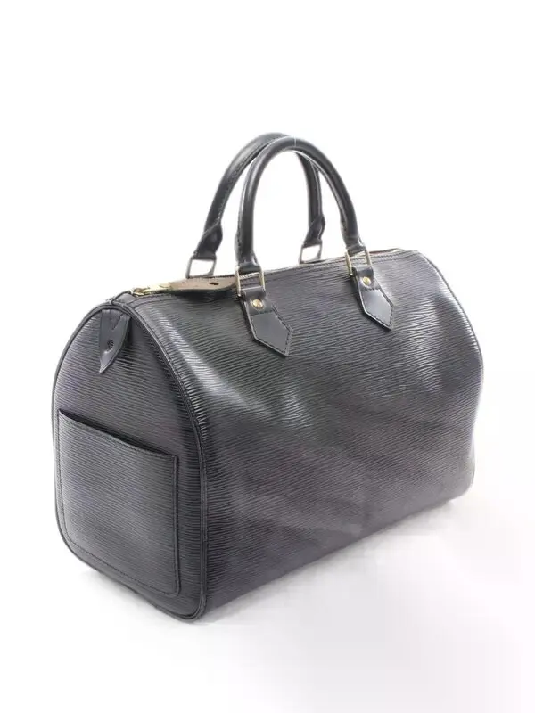 LOUIS VUITTON 1995 30 Speedy Epi-leather Holdall Bag - Black