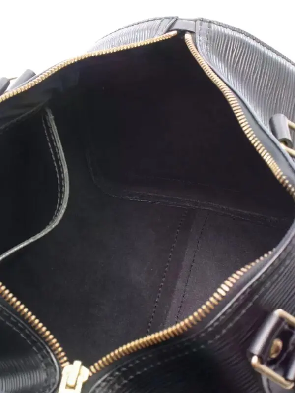 LOUIS VUITTON 1995 Speedy 30 Epi Leather Holdall Bag - Black
