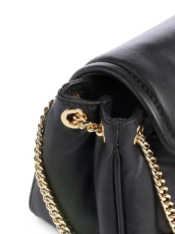 COCCINELLE Small C-me Logo-plaque Padded Shoulder Bag