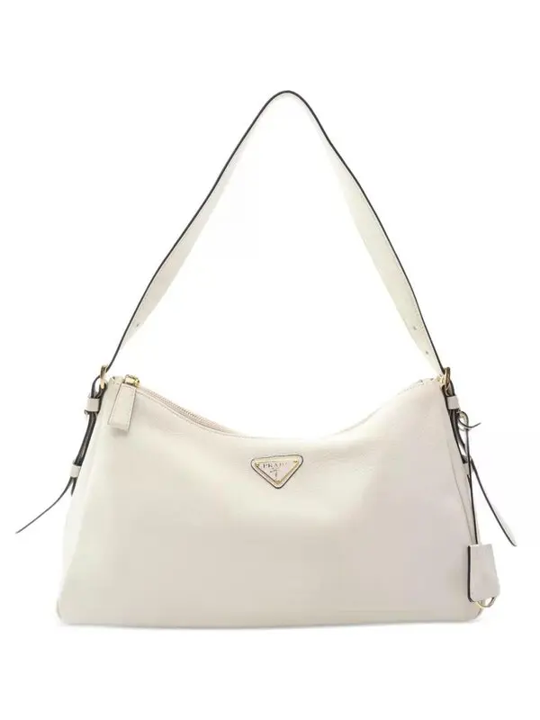 Prada Large Shoulder Bag - White