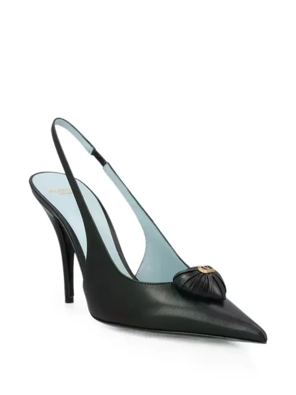 Valentino Garavani Coeur Royal Slingback Pumps