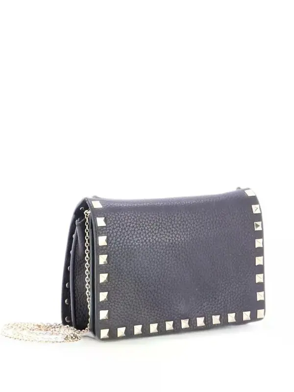 Valentino Garavani Rockstud Pouch Leather Mini Crossbody Bag