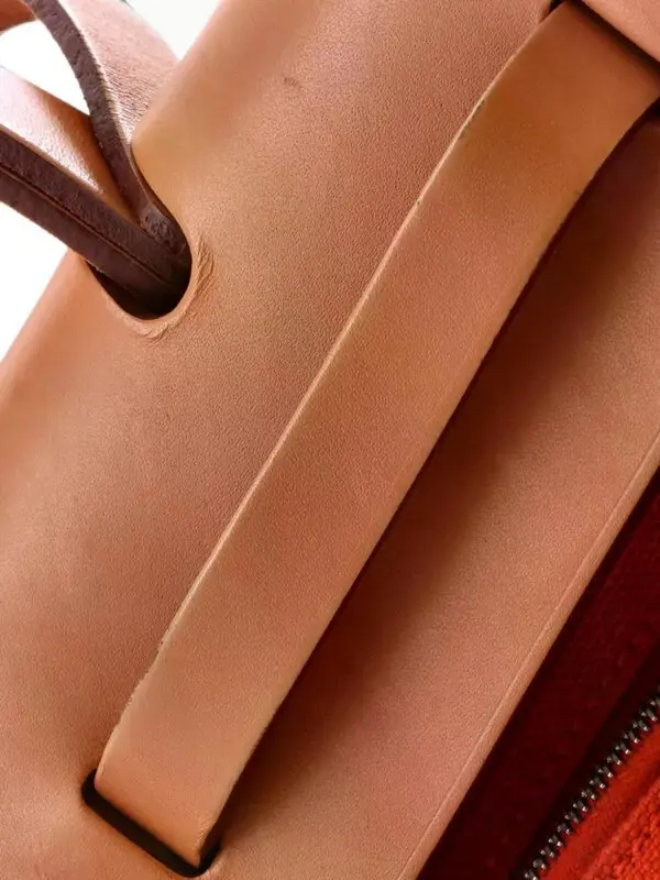 Hermès Herbag Zip Leather And Toile 31 Shoulder Bag