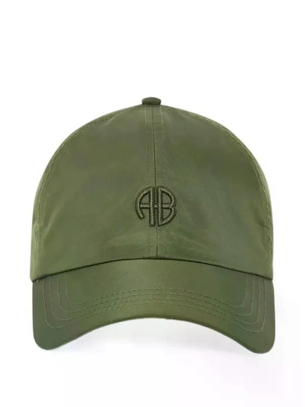 ANINE BING Jeremy Baseball Cap Ab Nylon Army - Green