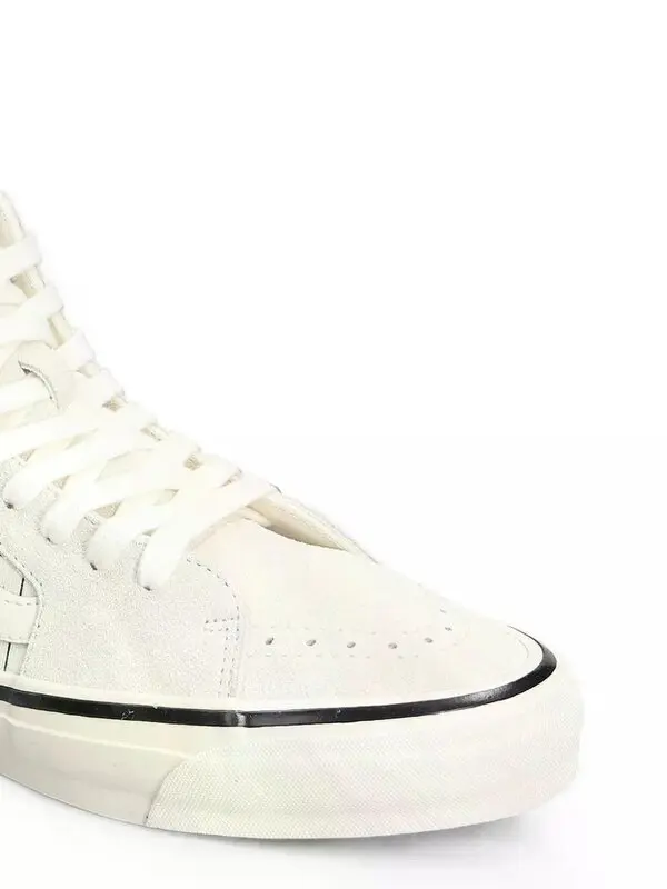 VANS X Undercover Grid Pattern High Top Sneakers