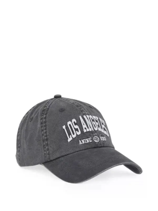 ANINE BING Jeremy Baseball Cap Los Angeles University Washed - Grey