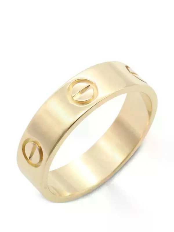 Cartier 18k Yellow Love Ring - Gold