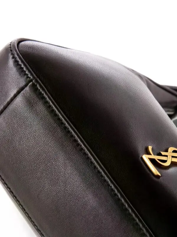 Saint Laurent Calypso Leather Mini Hobo Bag