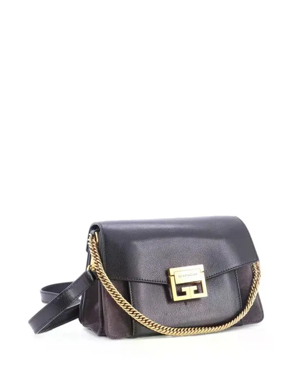 Givenchy Gv3 Flap Bag Leather Suede Small Crossbody