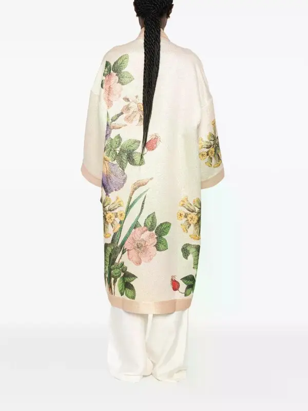 PIERRE-LOUIS MASCIA Floral Print Kimono Jacket