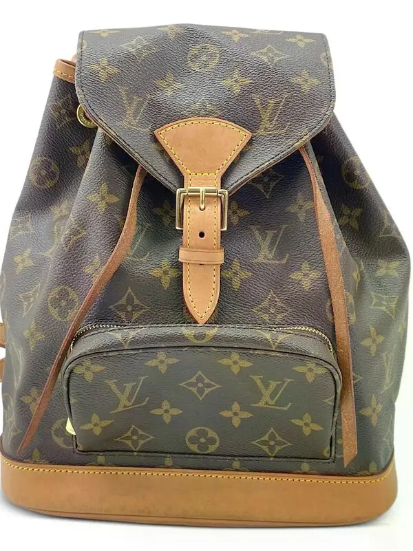 LOUIS VUITTON Montsouris Monogram Backpack - Brown