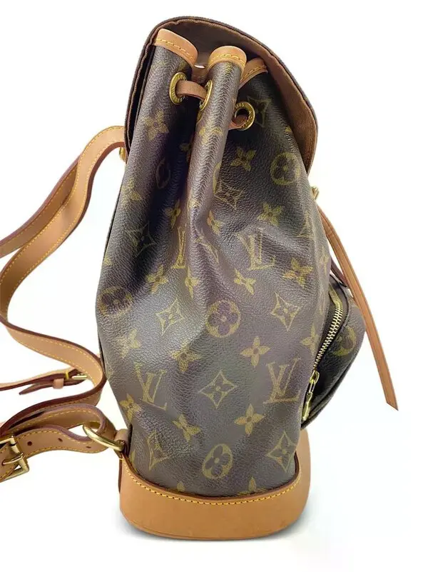 LOUIS VUITTON Montsouris Monogram Backpack - Brown