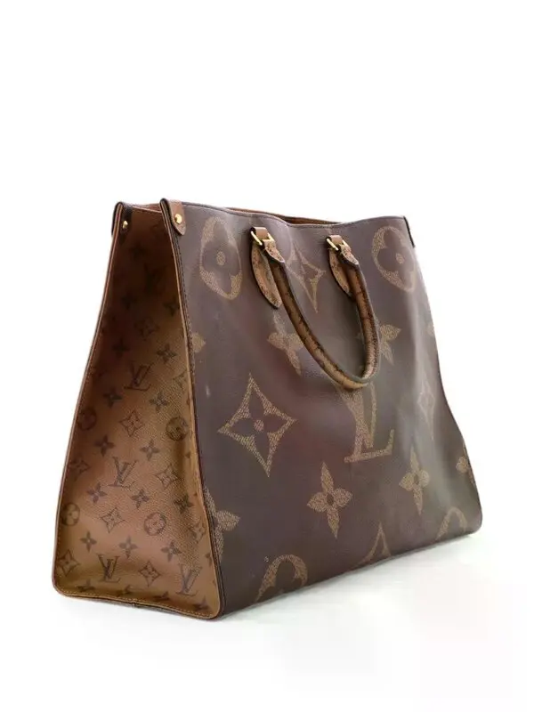LOUIS VUITTON Onthego Reverse Monogram Giant Gm Tote Bag