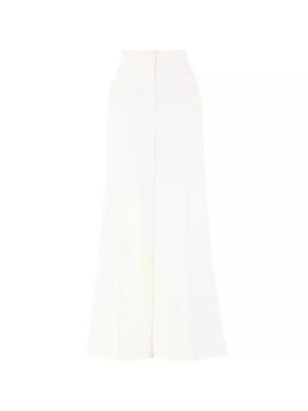 TEMPERLEY LONDON Conqueror Wide-leg Trousers - White