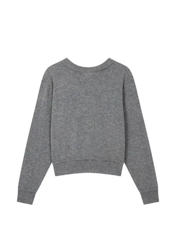 STUDIO TOMBOY Round-neck Long-sleeve Cardigan
