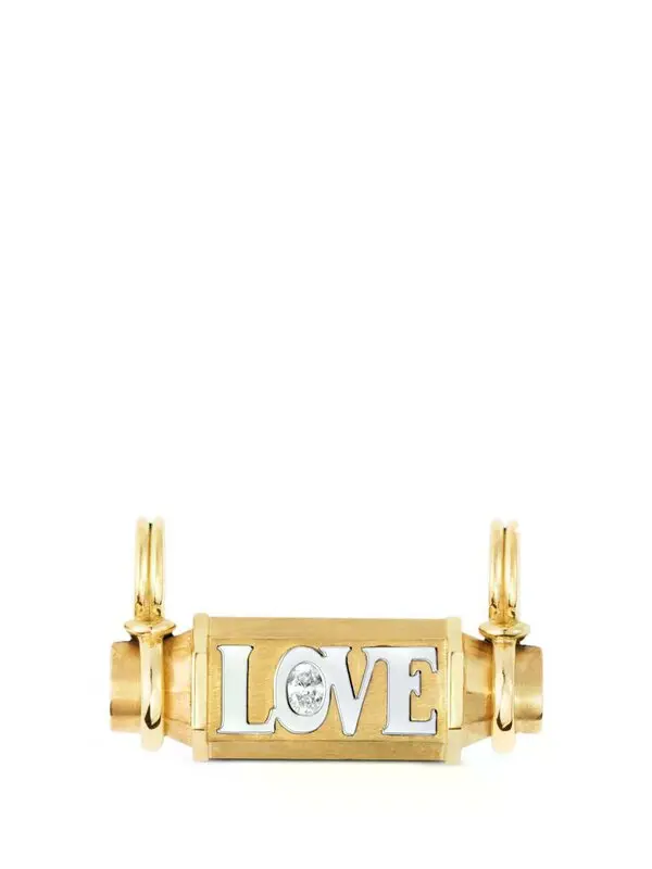 MARIE LICHTENBERG Love Smash Locket Necklace