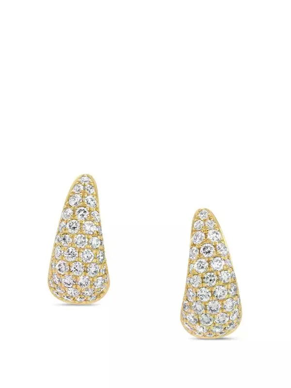 ANITA KO 18k Yellow Diamond Earrings
