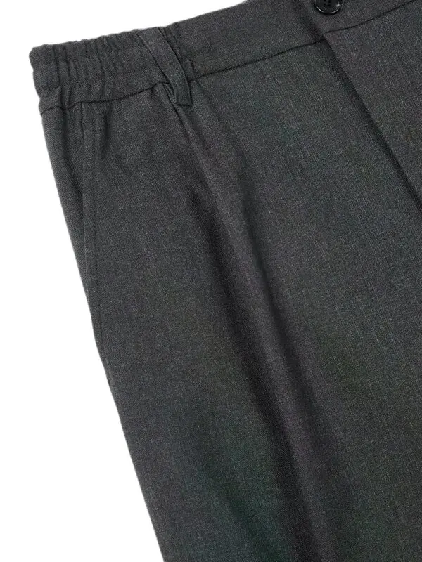 STUDIO TOMBOY Semi-oversized Pleated Trousers - Grey