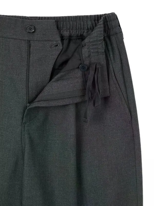 STUDIO TOMBOY Semi-oversized Pleated Trousers - Grey