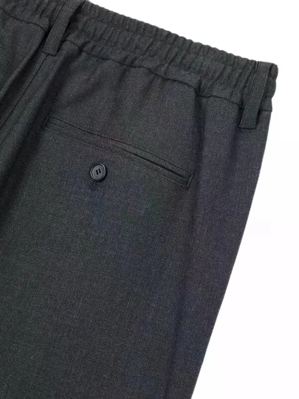 STUDIO TOMBOY Semi-oversized Pleated Trousers - Grey