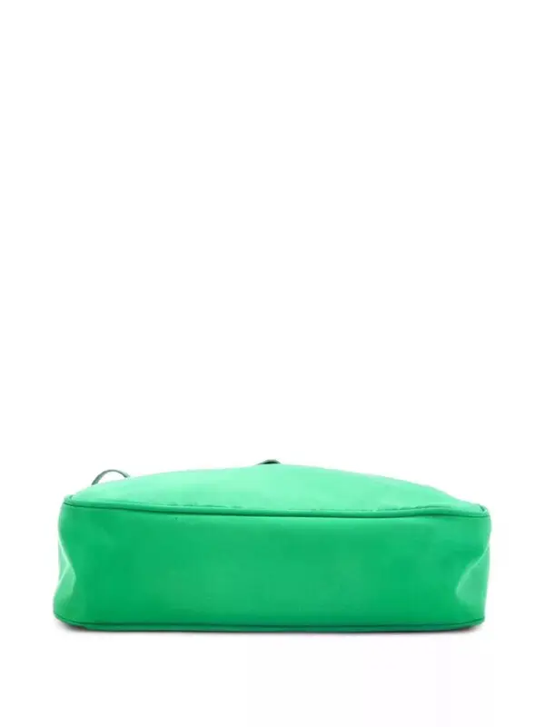 Prada Re-edition 2000 Tessuto Mini Hobo Bag - Green