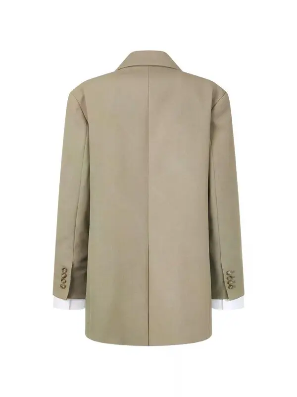 STUDIO TOMBOY Single-breasted Layered-sleeve Blazer