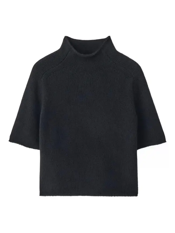 LISA YANG Fride Short-sleeve Top - Black