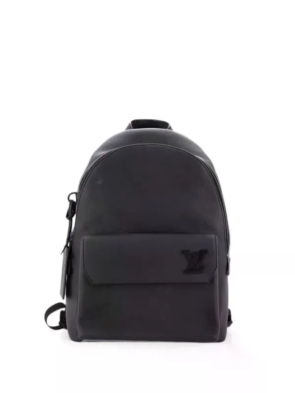 LOUIS VUITTON Aerogram Takeoff Leather Backpack