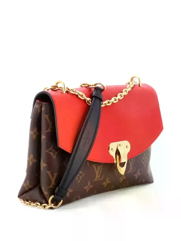 LOUIS VUITTON Saint Placide Monogram Canvas And Leather Shoulder Bag - Red