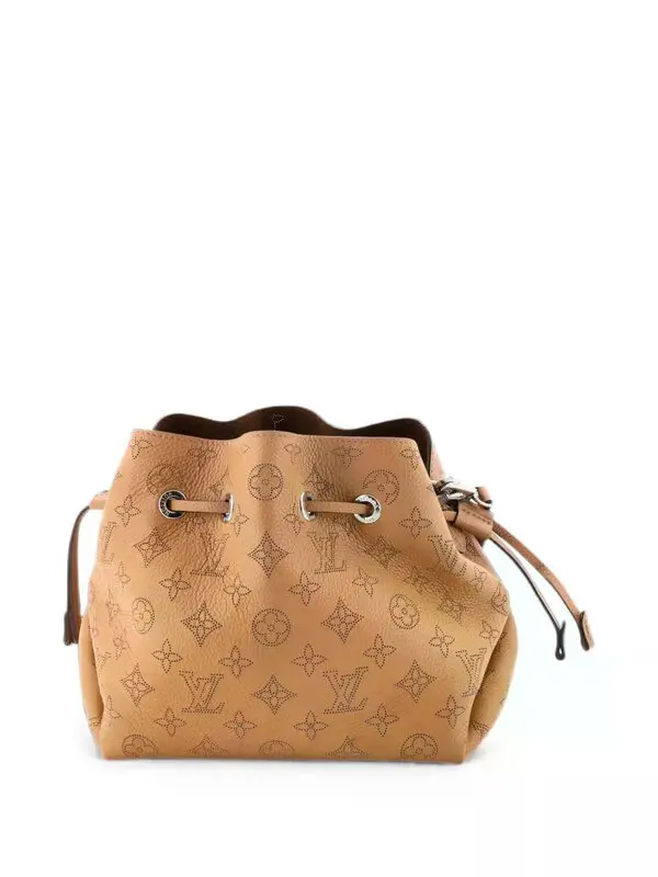 LOUIS VUITTON Bella Mahina Leather Bucket Bag