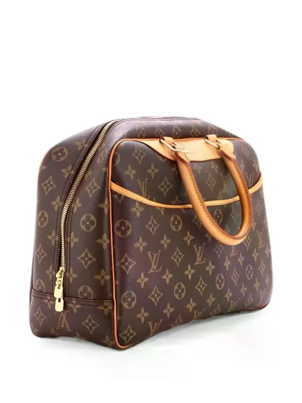 LOUIS VUITTON Monogram Canvas Deauville Handbag - Brown