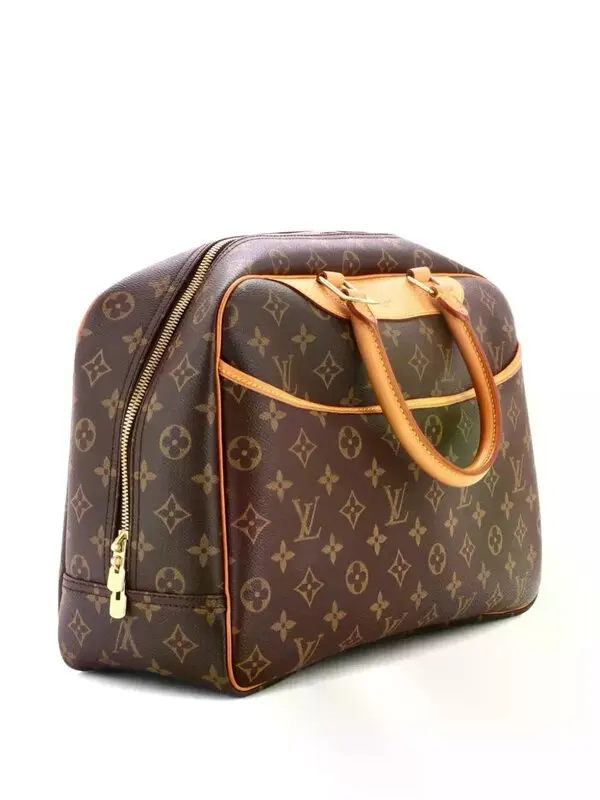 LOUIS VUITTON Monogram Canvas Deauville Handbag - Brown