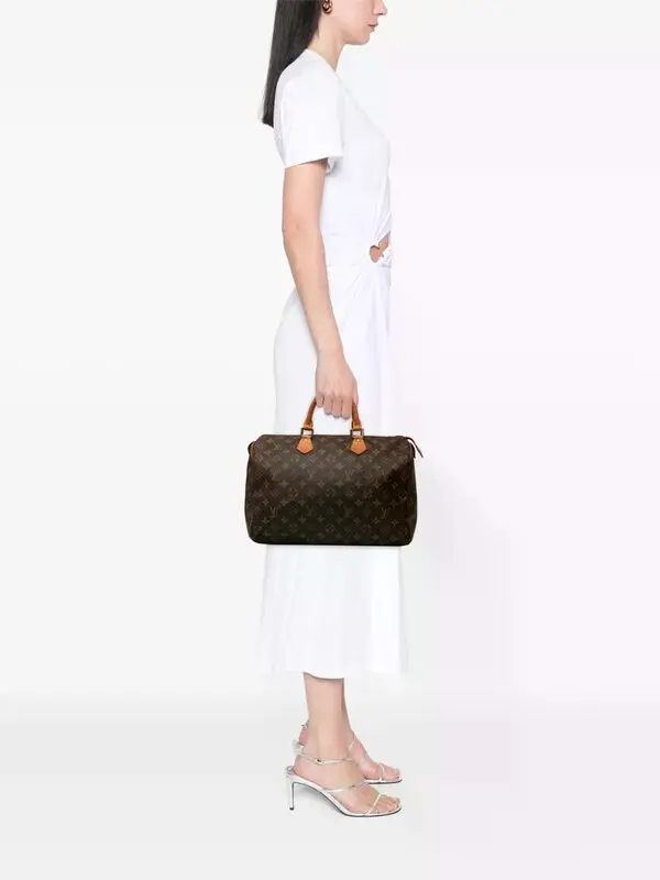 LOUIS VUITTON 2000 Monogram Speedy 35 Boston Bag