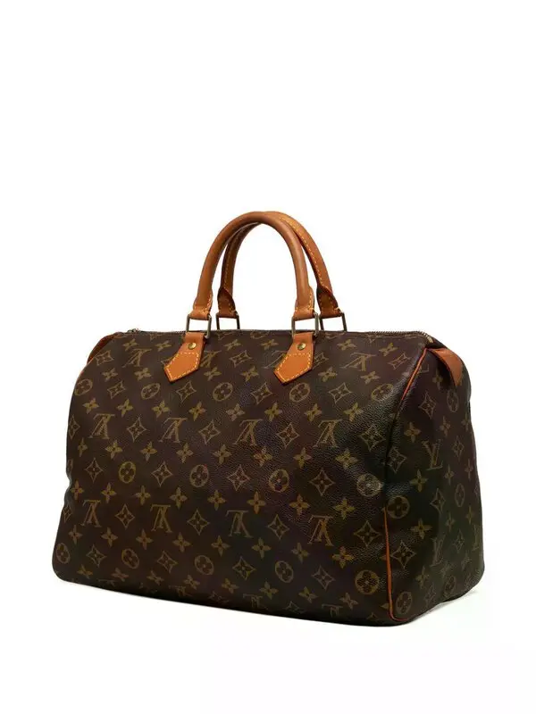 LOUIS VUITTON 2000 Monogram Speedy 35 Boston Bag