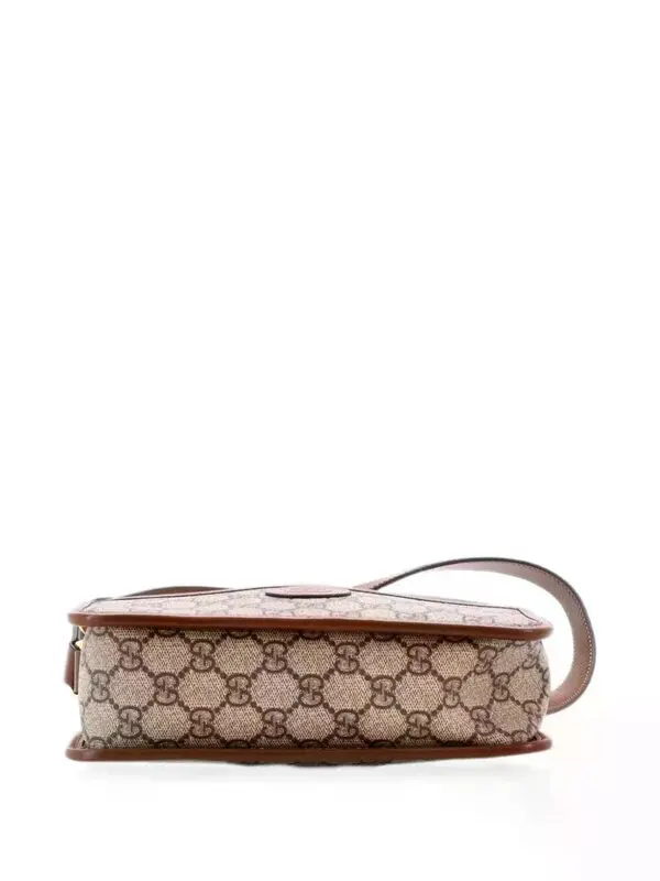 Gucci Interlocking G Patch Camera Bag Gg Coated Canvas Mini Crossbody Bag