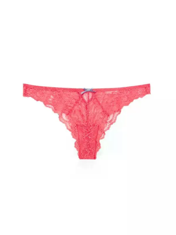 FLEUR DU MAL Bianca Lace Briefs