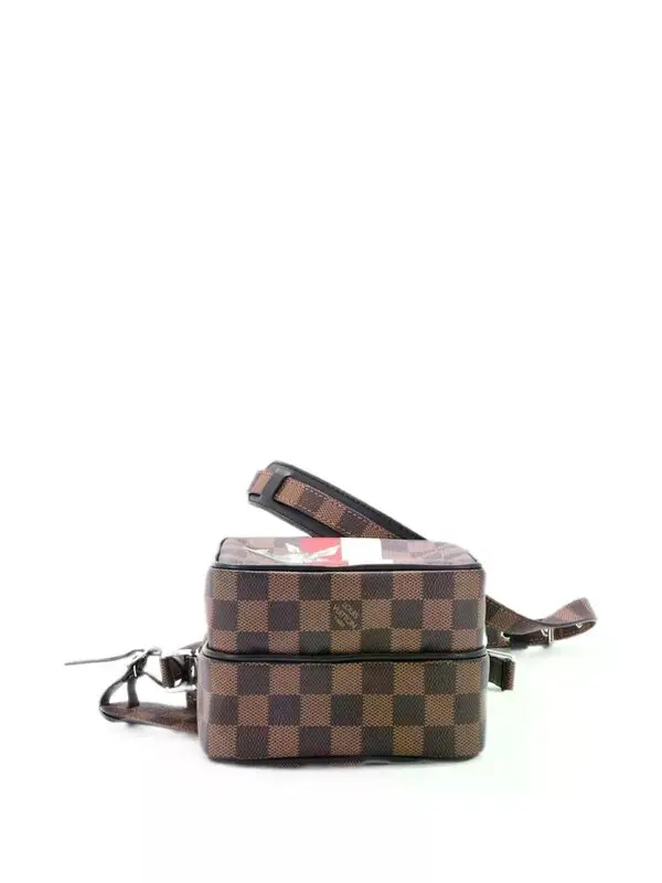 LOUIS VUITTON Amazone Bag Limited Edition Chapman Savane Damier Crossbody Bag - Brown