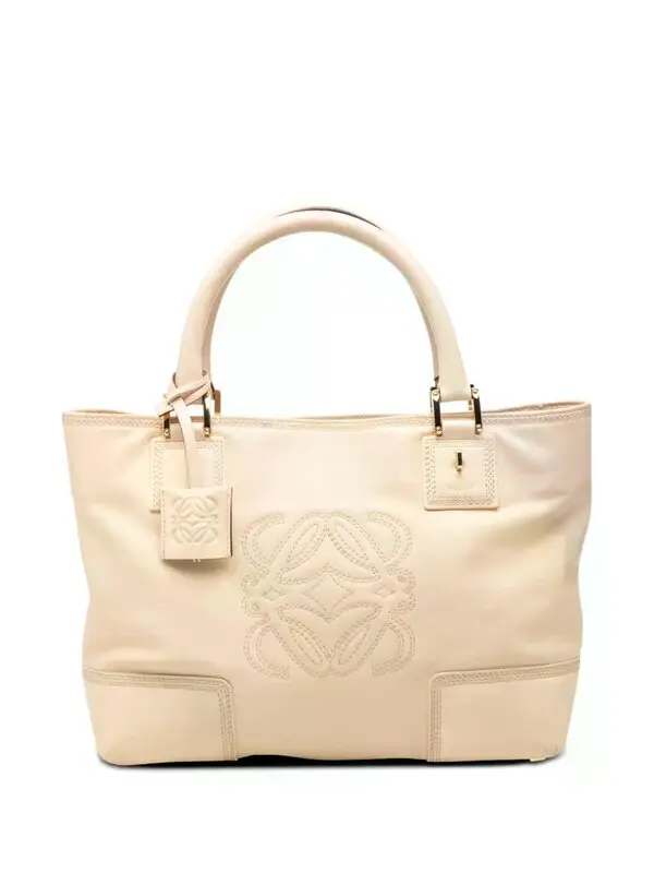 Loewe 2006 Leather Fusta 30 Tote Bag